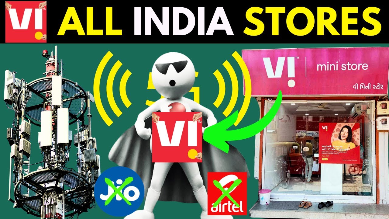 Vi All India Stores Launch 2025 | Vi Giganet 5G Network In India | Vi ...