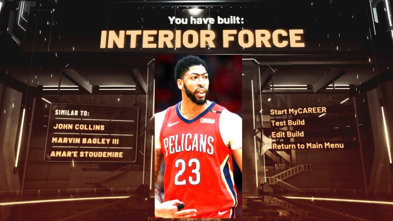 BEST POWER FORWARD BUILD IN NBA 2K20 - YouTube