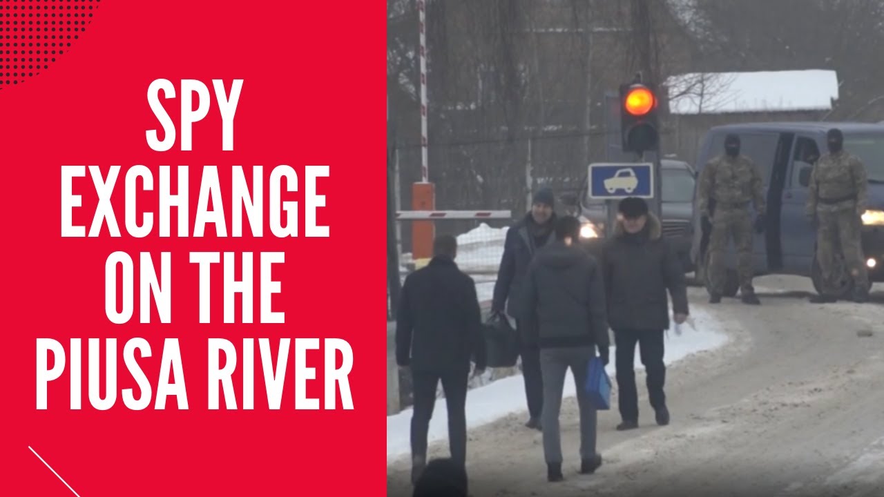 Spy Exchange on the Piusa River - February 2018 - YouTube