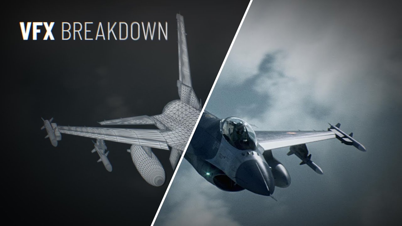 F-16 Chaff Flare | CG/VFX BREAKDOWN - YouTube