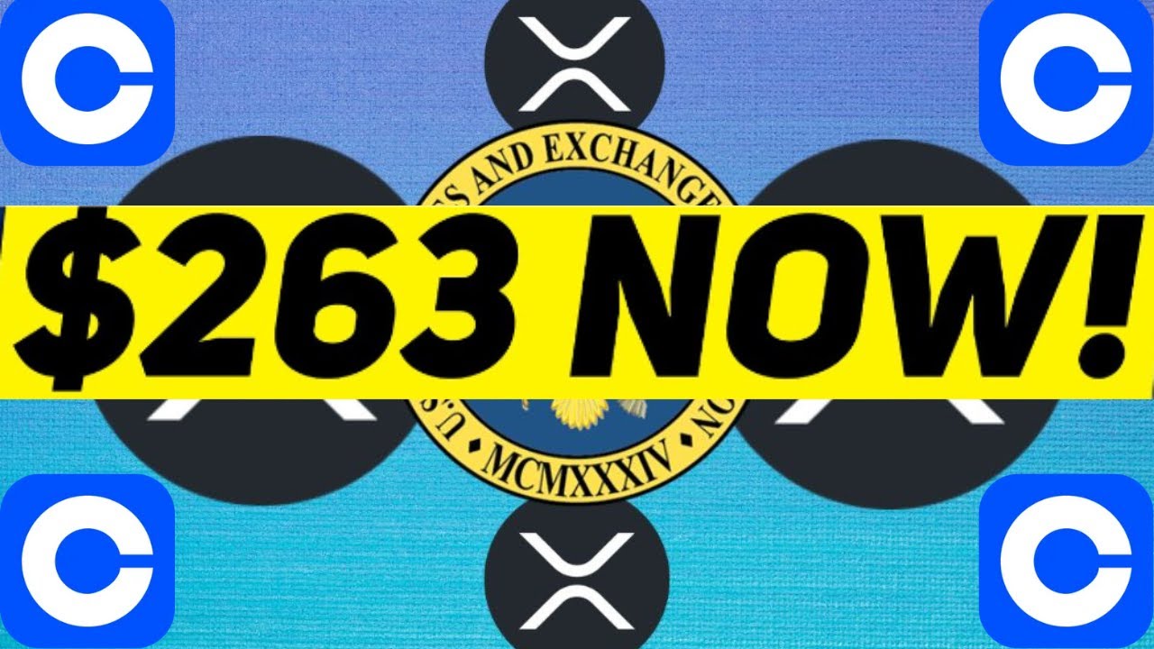 COINBASE FINALLY CONFIRMS IT! $263.50 PRICE BOOM NOW! - RIPPLE XRP NEWS ...