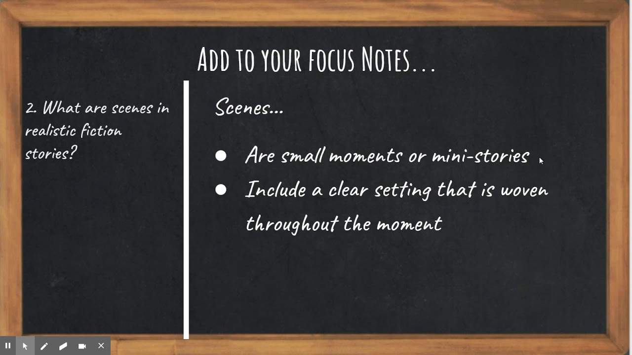 Writing Realistic Fiction: Session 3 - YouTube