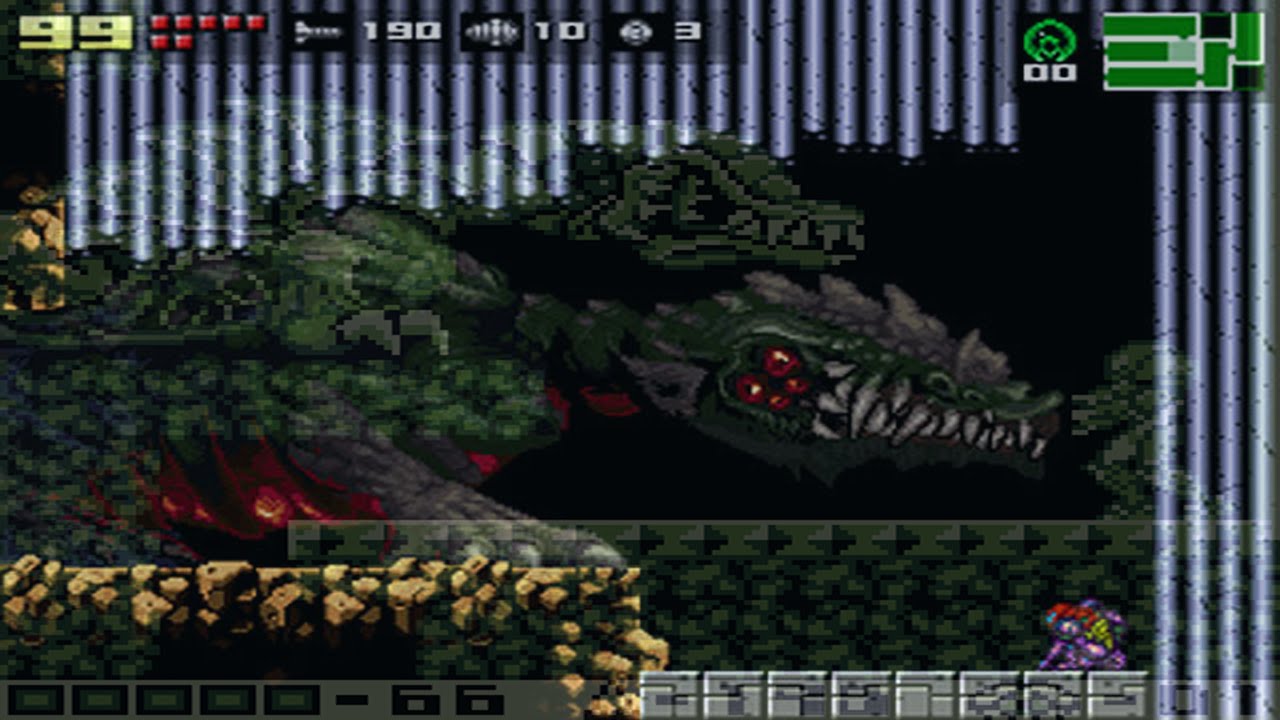 Metroid 2/AM2R Queen Metroid Mashup - YouTube