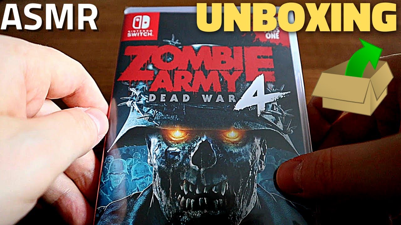 ASMR | 100 Subscribers SPECIAL - Zombie Army 4: Dead War (NS) UNBOXING ...