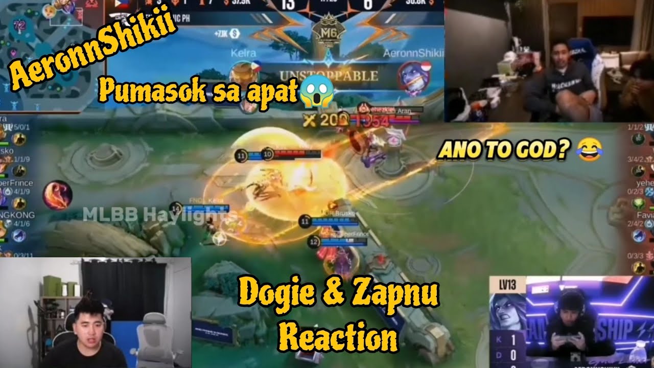 AeronnShikii pumasok sa apat nag mala Renejay 😆 Akosi Dogie & Zapnu ...