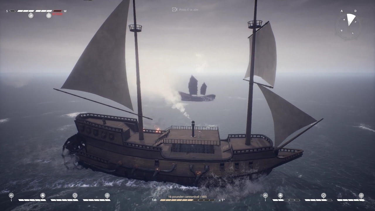 Feral Blue - naval battle gameplay - YouTube