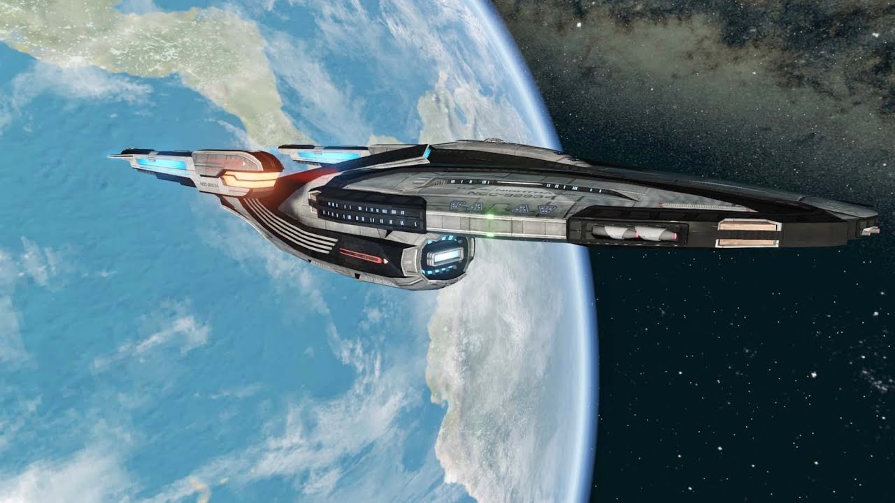 DGA Plays: Star Trek Online - The T6 Battlecruiser / Avenger is a Smexy ...