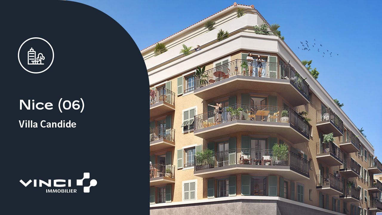 Appartement neuf à Nice : VILLA CANDIDE | VINCI Immobilier - YouTube