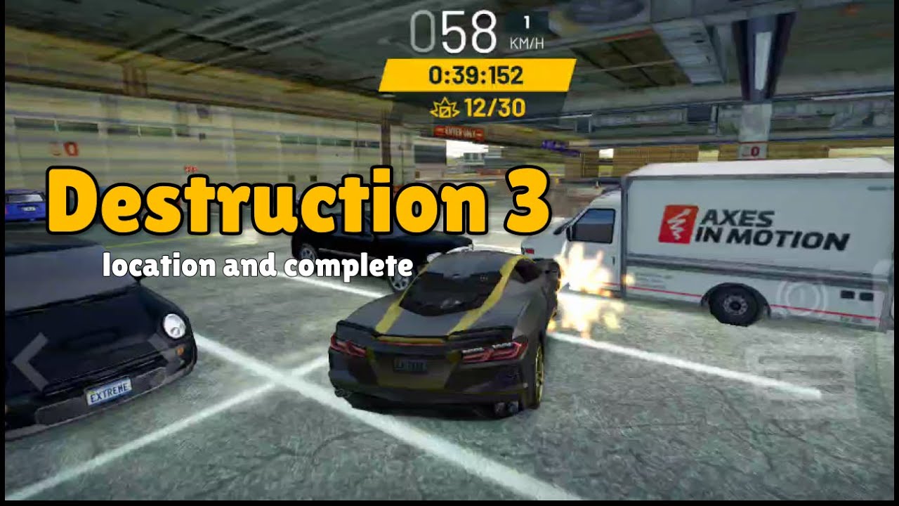 Destruction 3 ll Extreme Car Driving Simulator - YouTube