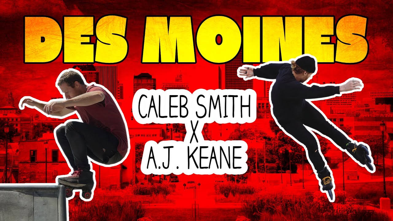 Caleb Smith and A.J. Keane skating Downtown Des Moines // Skateland ...