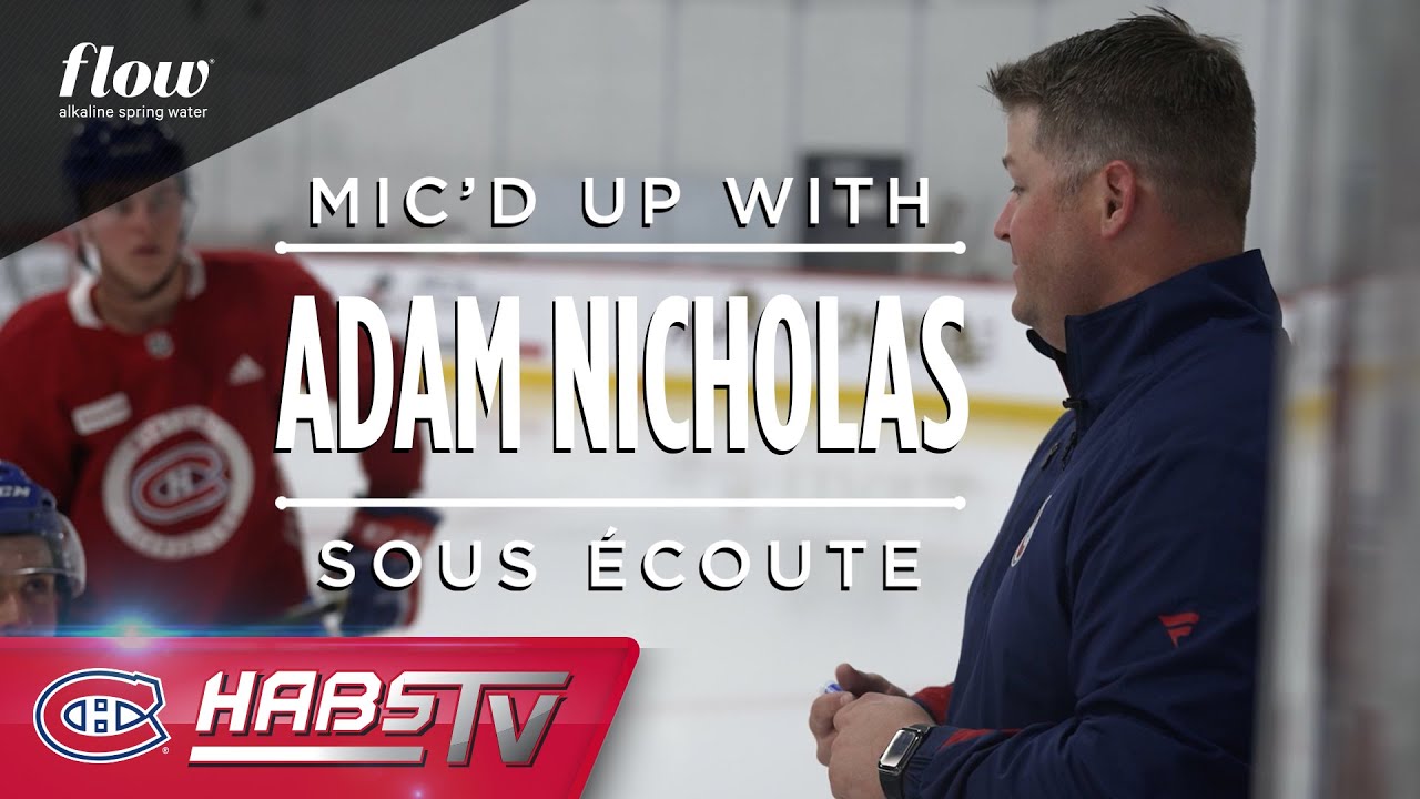 Adam Nicholas is a human CAPS LOCK | Mic'd up - YouTube