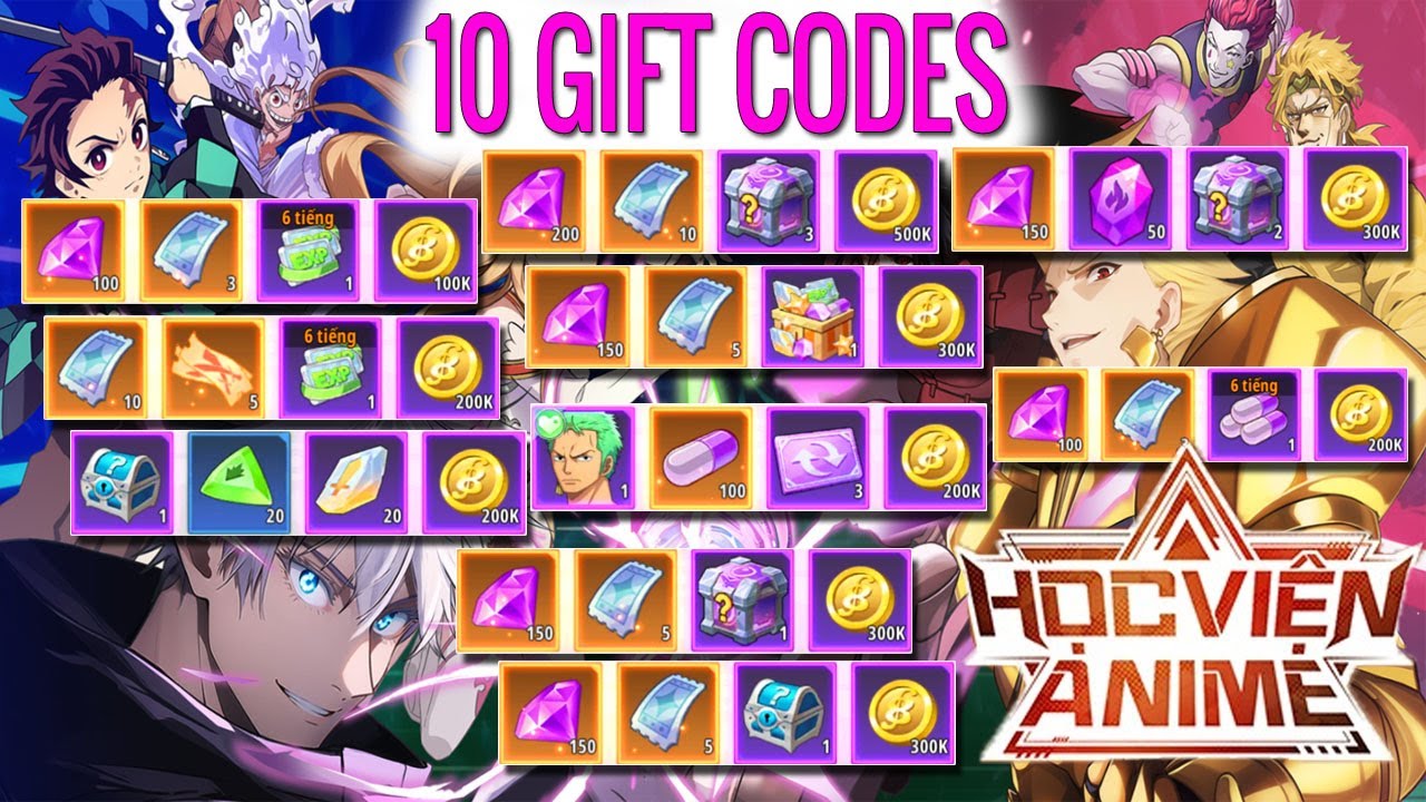 Học Viện Anime: Legend Codes | All 10 Working Codes & Redeem Guide ...