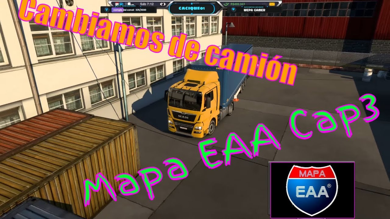 Euro Truck Simulator 2 Mapa EAA 1.49 + Mods #3 - YouTube