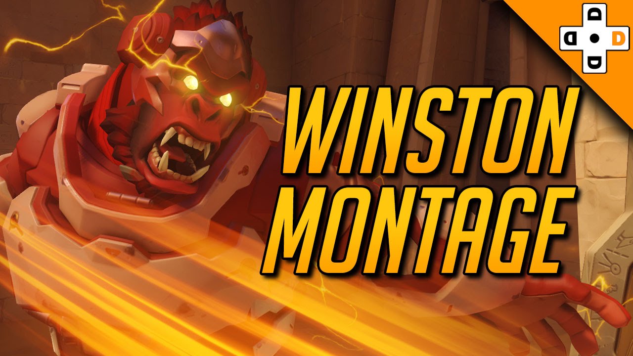 Overwatch Winston Montage - JUSTICE FOR HARAMBE - YouTube