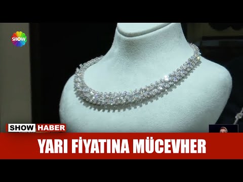 Yarı fiyatına mücevher