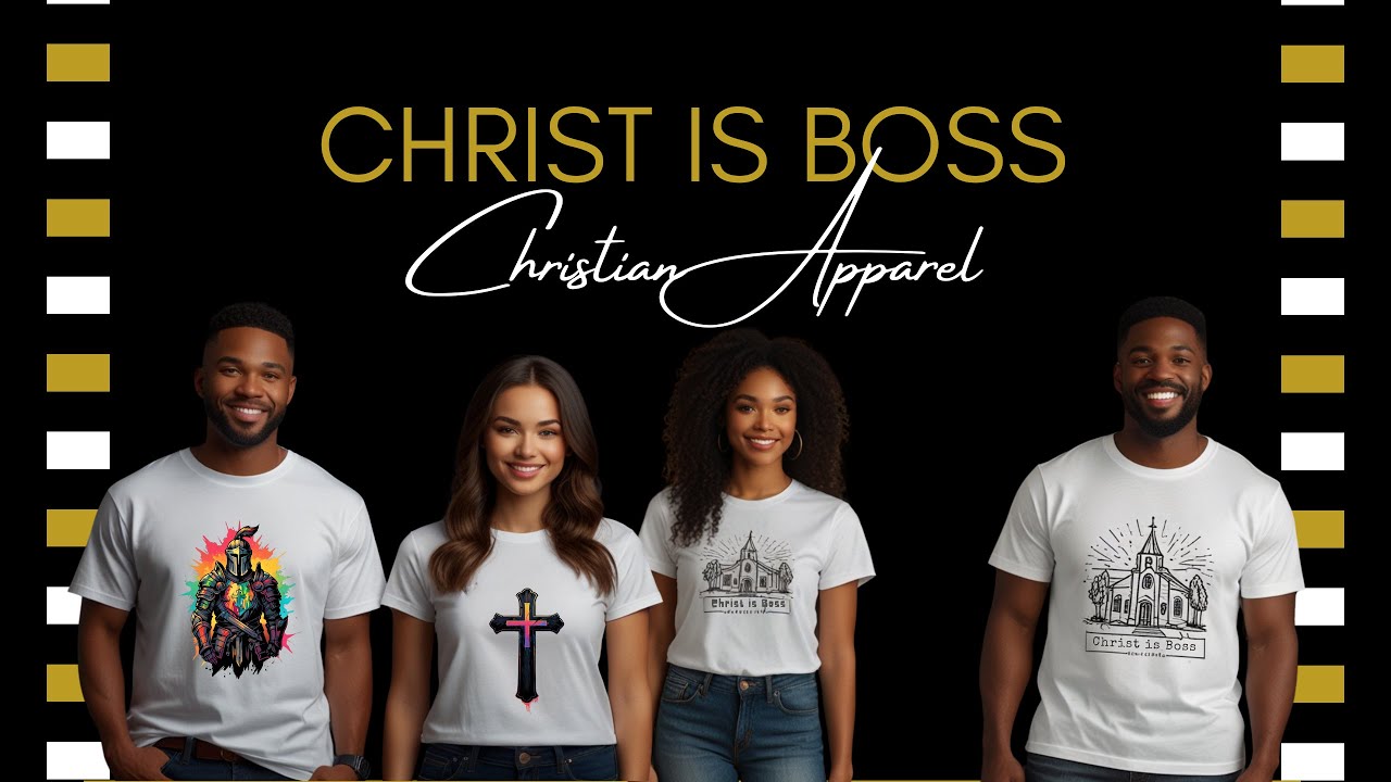 Wearing Faith on Your Sleeve with CHRIST IS BOSS Apparel! - YouTube