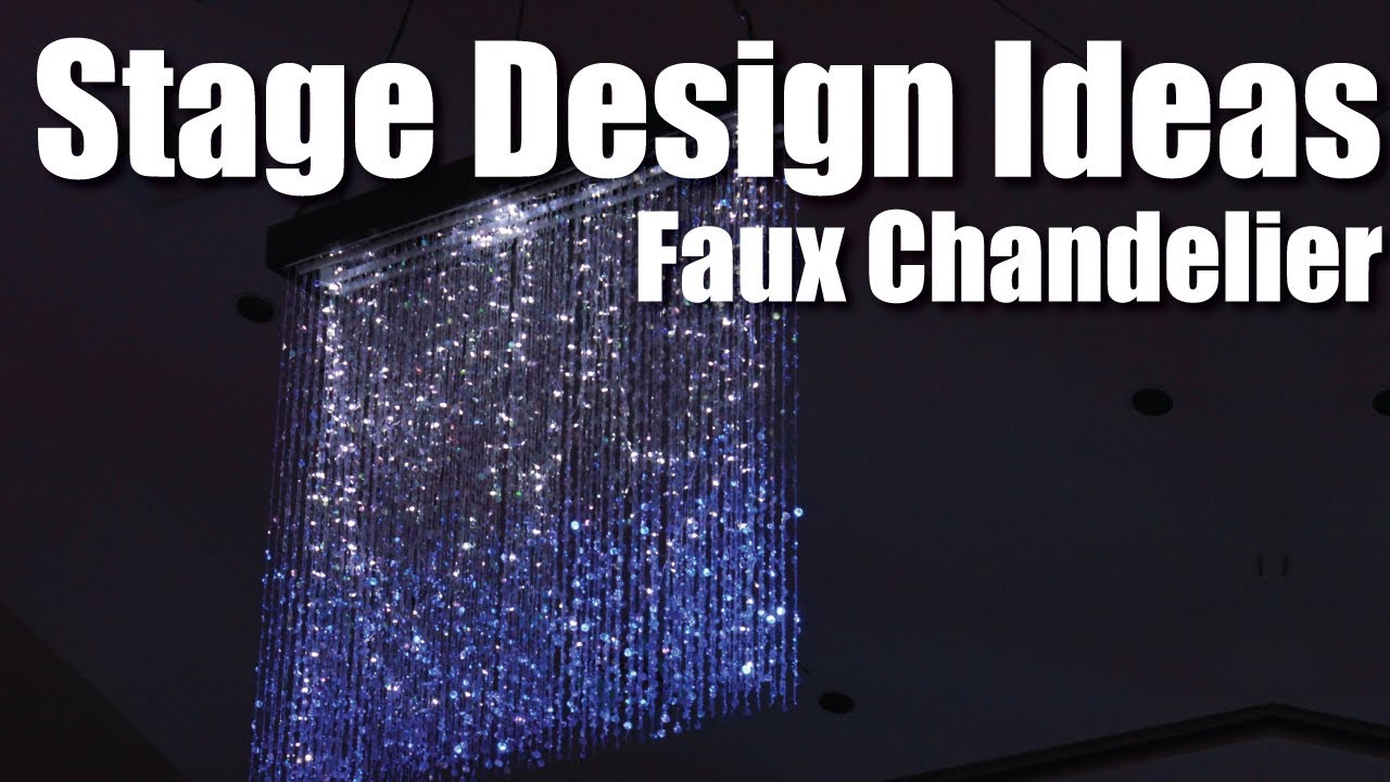 Stage Design Ideas : Chandelier - YouTube