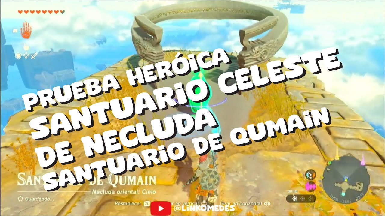 Zelda: TotK Walkthrough Español - santuario celeste de Necluda ...