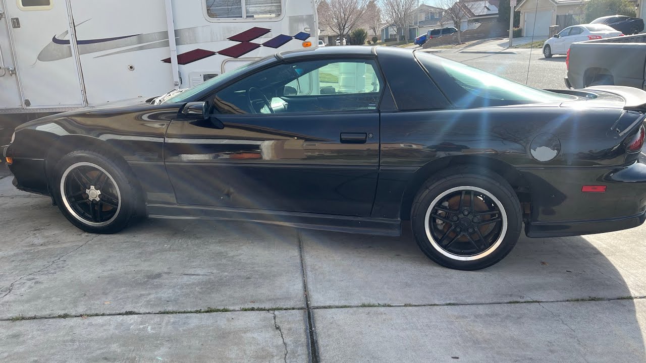 UPDATE ON COPART CAMARO Z28 ! + NEW RIMS - YouTube