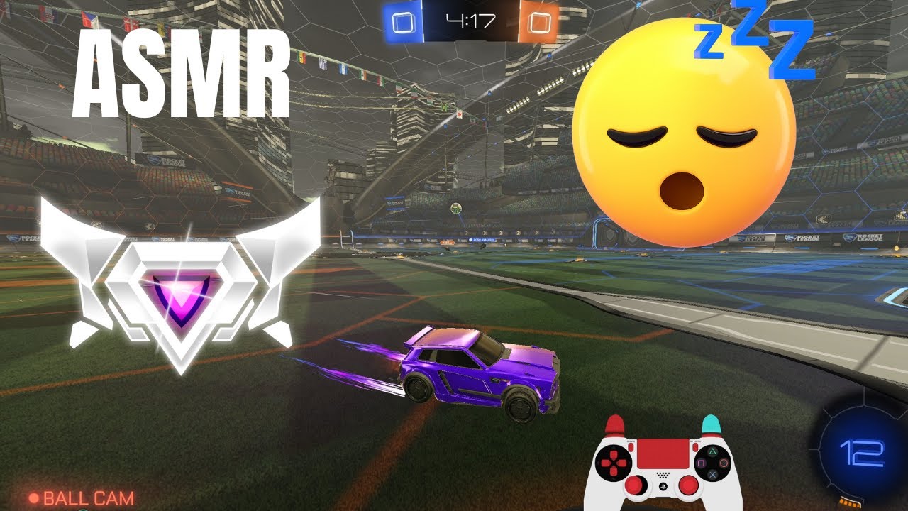 ASMR Ranked Rocket League 2s | Grand Champion | Relaxing Controller ...