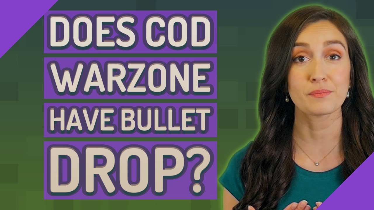 Does Cod Warzone have bullet drop? - YouTube
