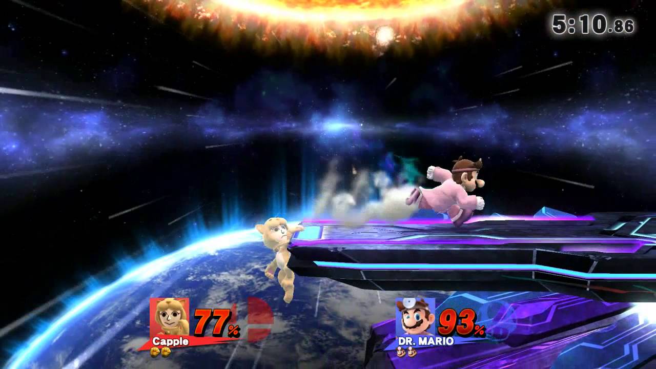 Super Smash Bros 4 Ringo (Capple) vs ·.· (Dr. Mario) - YouTube
