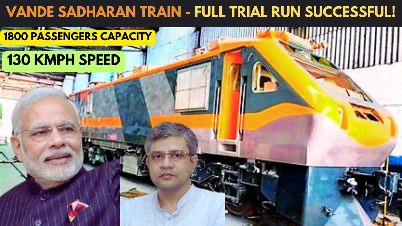 Vande Sadharan Train | Full Trial Run Successful! A New Era in Indian ...