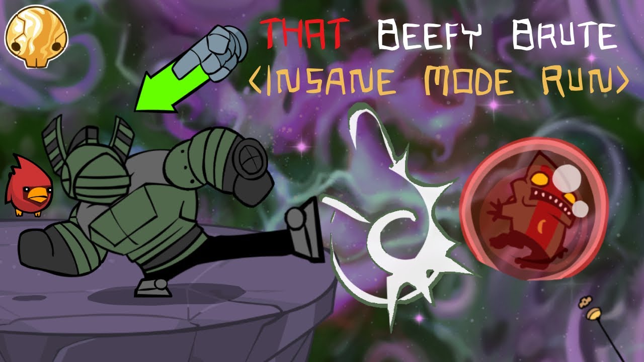 Playable Beefy Brute - Insane Mode Completion [Castle Crashers] - YouTube