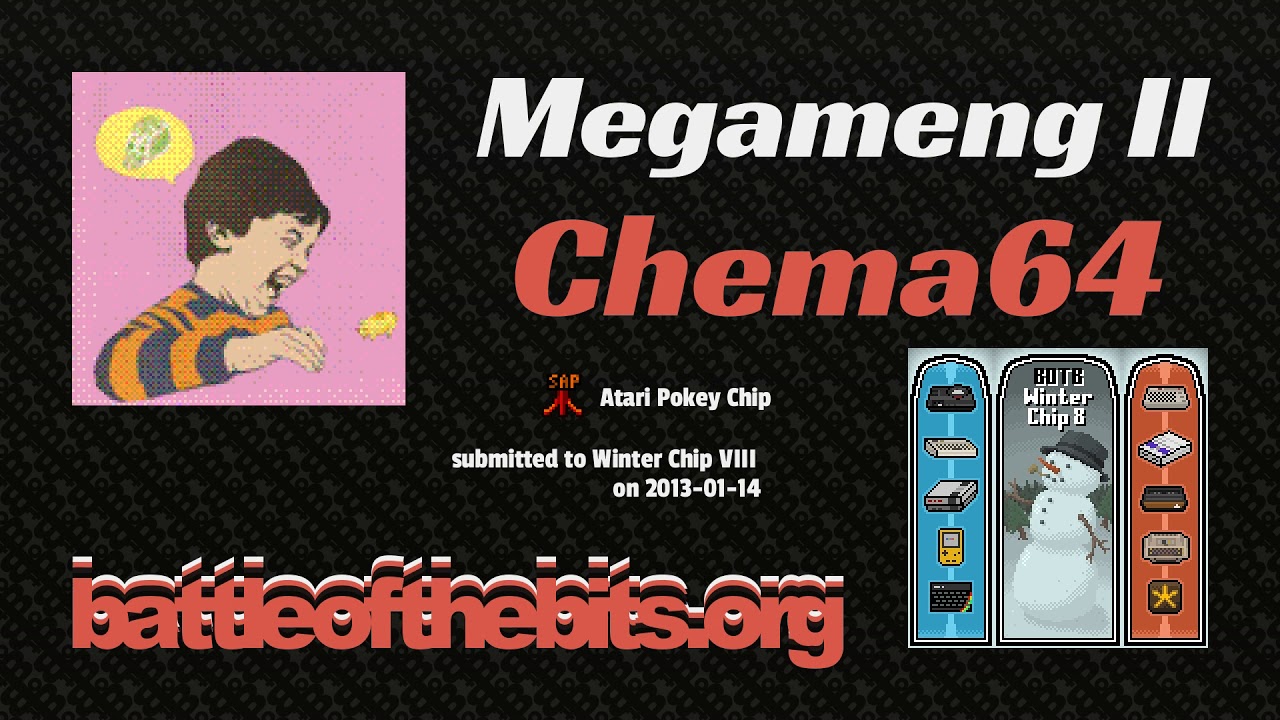 Chema64 - Megameng II [Atari Pokey Chip] - YouTube