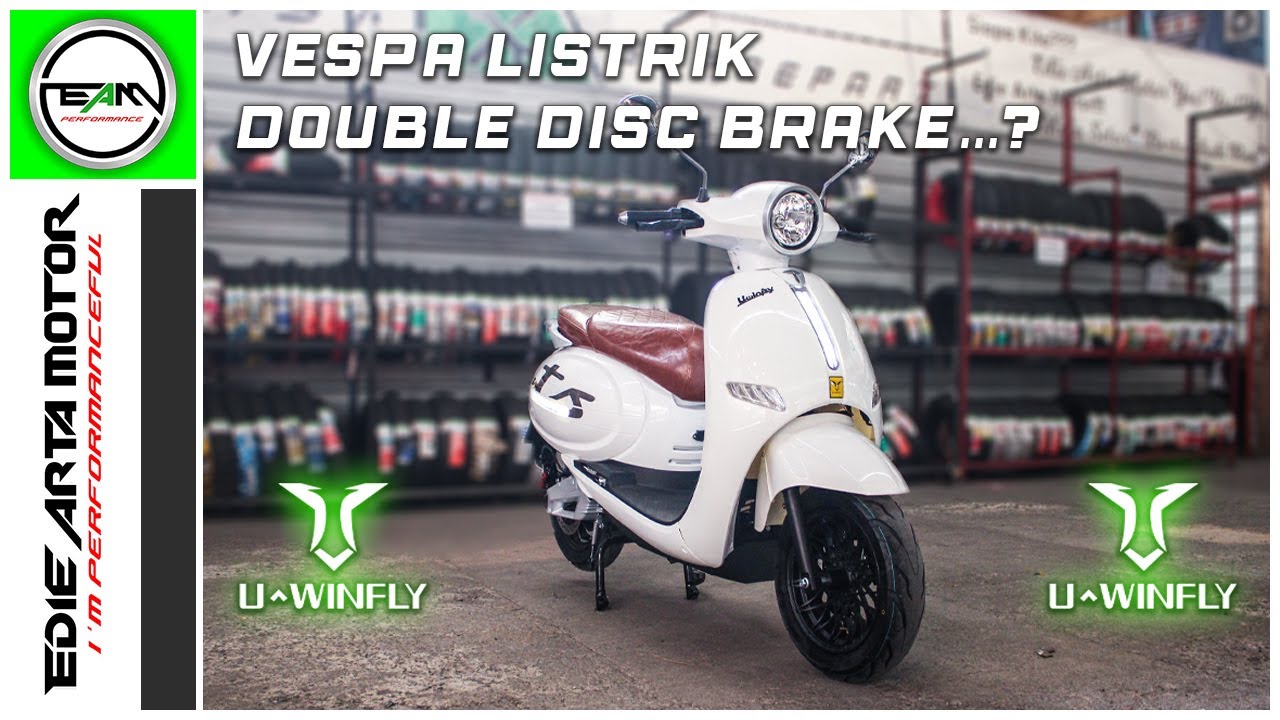 Motor Listrik yang udah double disc brake...!!!😍 - YouTube