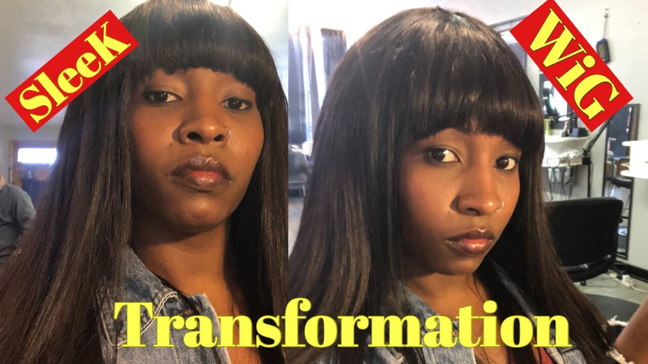 How to: Revive Refresh Wig getting a straight sleek Look using Flat ...