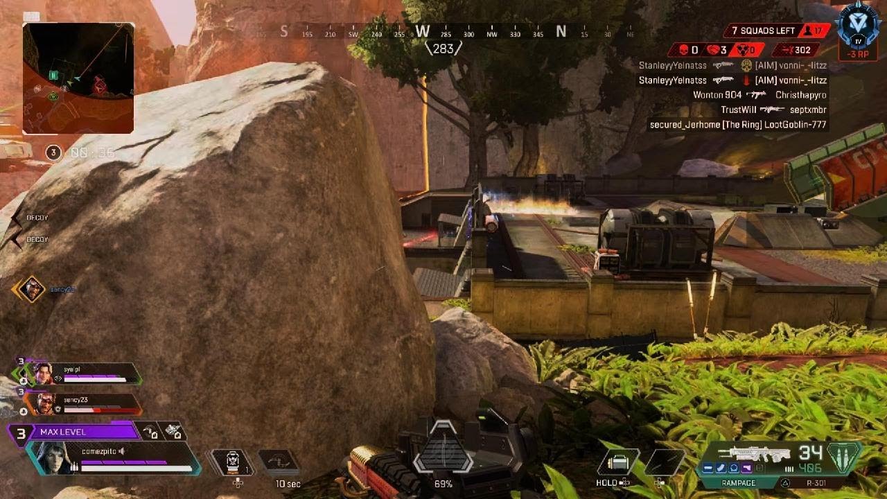 Apex Legends finally a kill at the end - YouTube