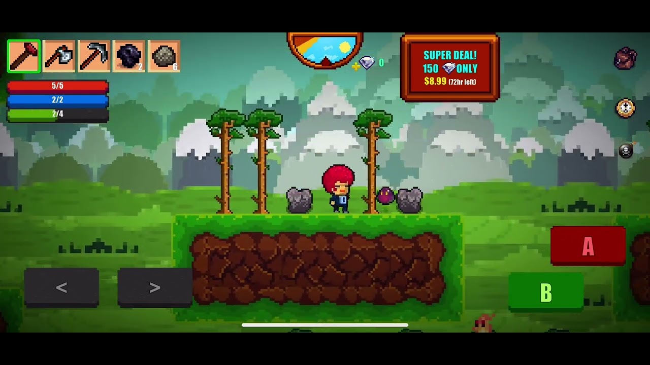 Pixel Survival Game 2 Gameplay (PS2) - YouTube