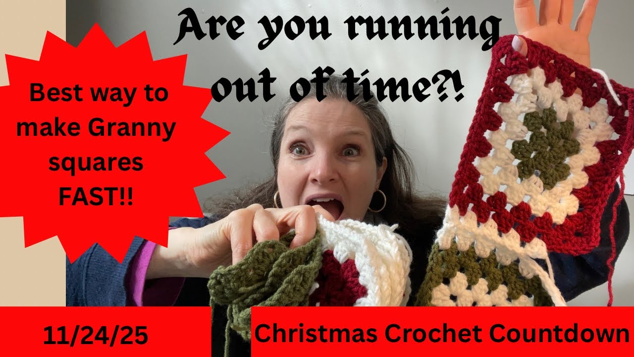 Running out of time to finish a gift? Fastest way to make a granny ...