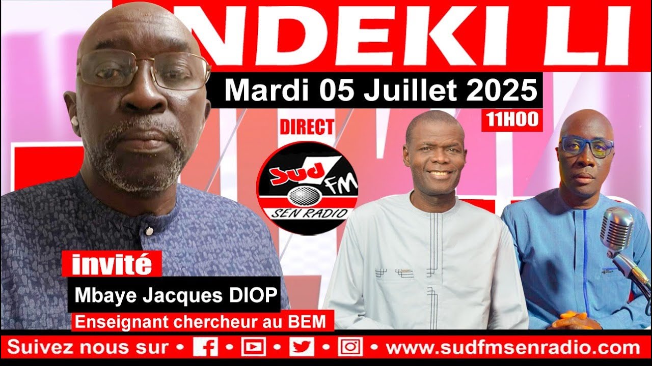 NDEKI LI DU 05 AOÛT 2025 - YouTube