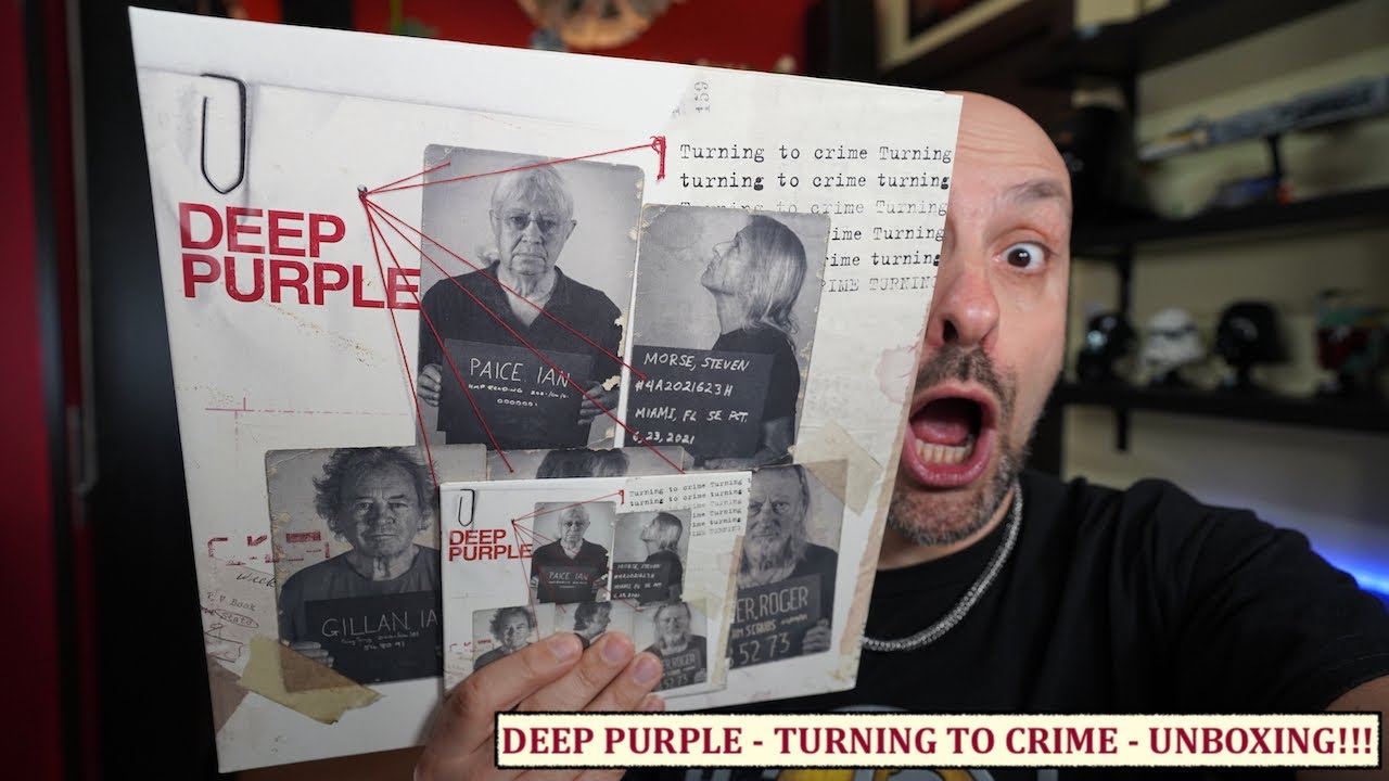 DEEP PURPLE - TURNING TO CRIME - UNBOXING!!! - YouTube