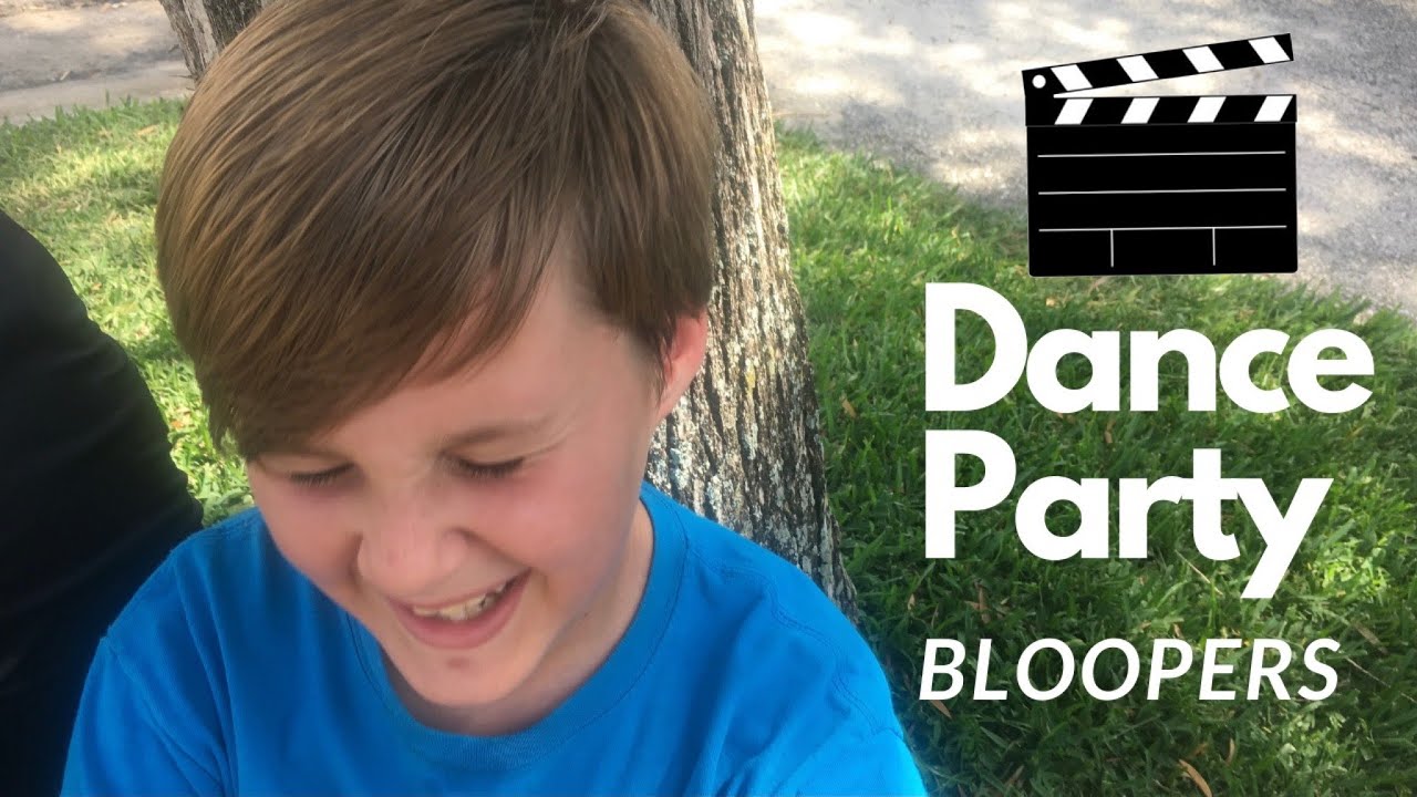 Dance party bloopers - YouTube