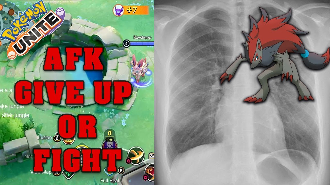 WHAT SHOULD YOU DO WITH AN AFK? ILL SHOW YOU | Pokemon UNITE - YouTube