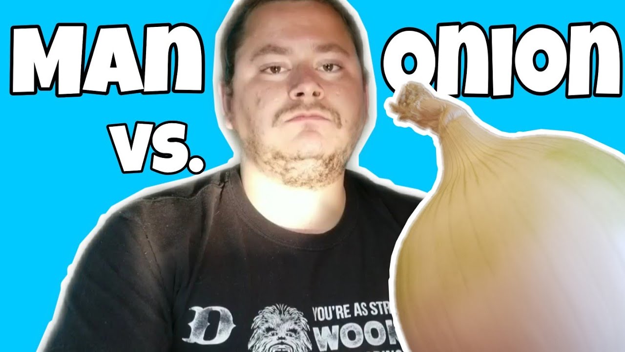 Man Eats Raw ONION | Mind Over Man Unreact - YouTube