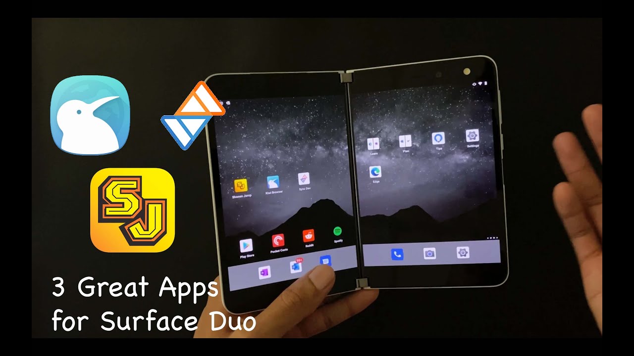 My Three Favorite Apps for Surface Duo - YouTube