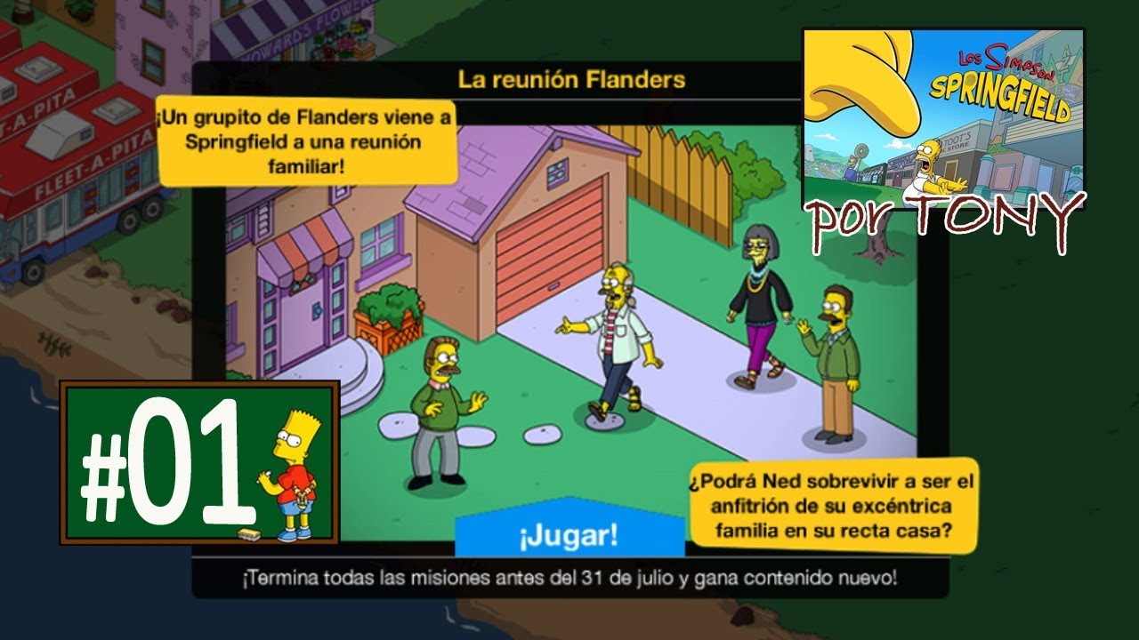 Los Simpson Springfield "Flanders'19: Capítulo 1 - La Reunión de los ...