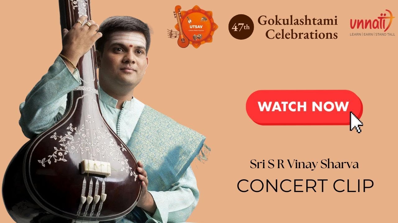 A Clipping of Sri. S R Vinay Sharva and Party Performance at Utsav ...