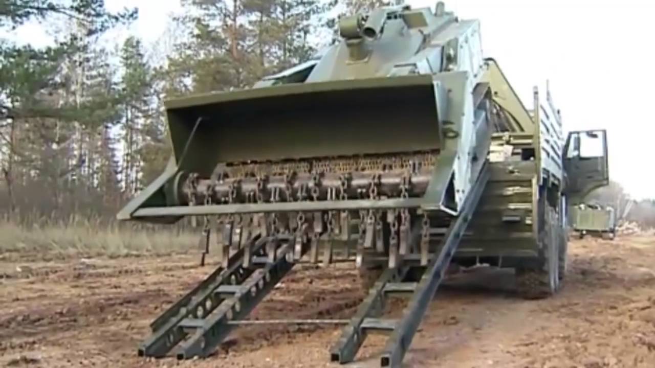 Uran-6 Uran-14 robotic mine clearing firefighting UGV unmanned ground ...