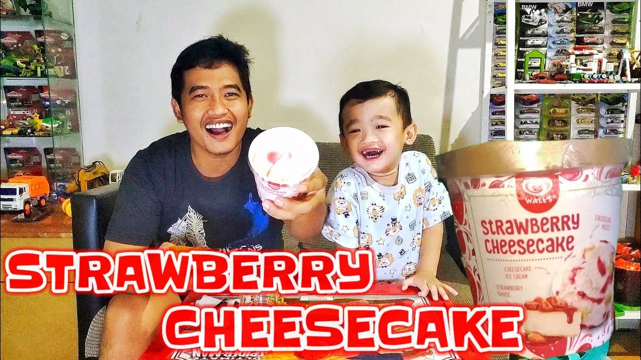 Walls Strawberry Cheesecake wajib beli setelah Viennetta walls - YouTube