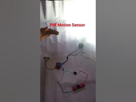 PIR Motion Detect SENSOR | With 5 volt relay NO.NC | and 👍👍3.7 Volt ...