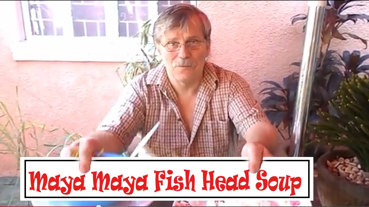Maya Maya Fish Head Soup Recipe - Red Snapper - YouTube
