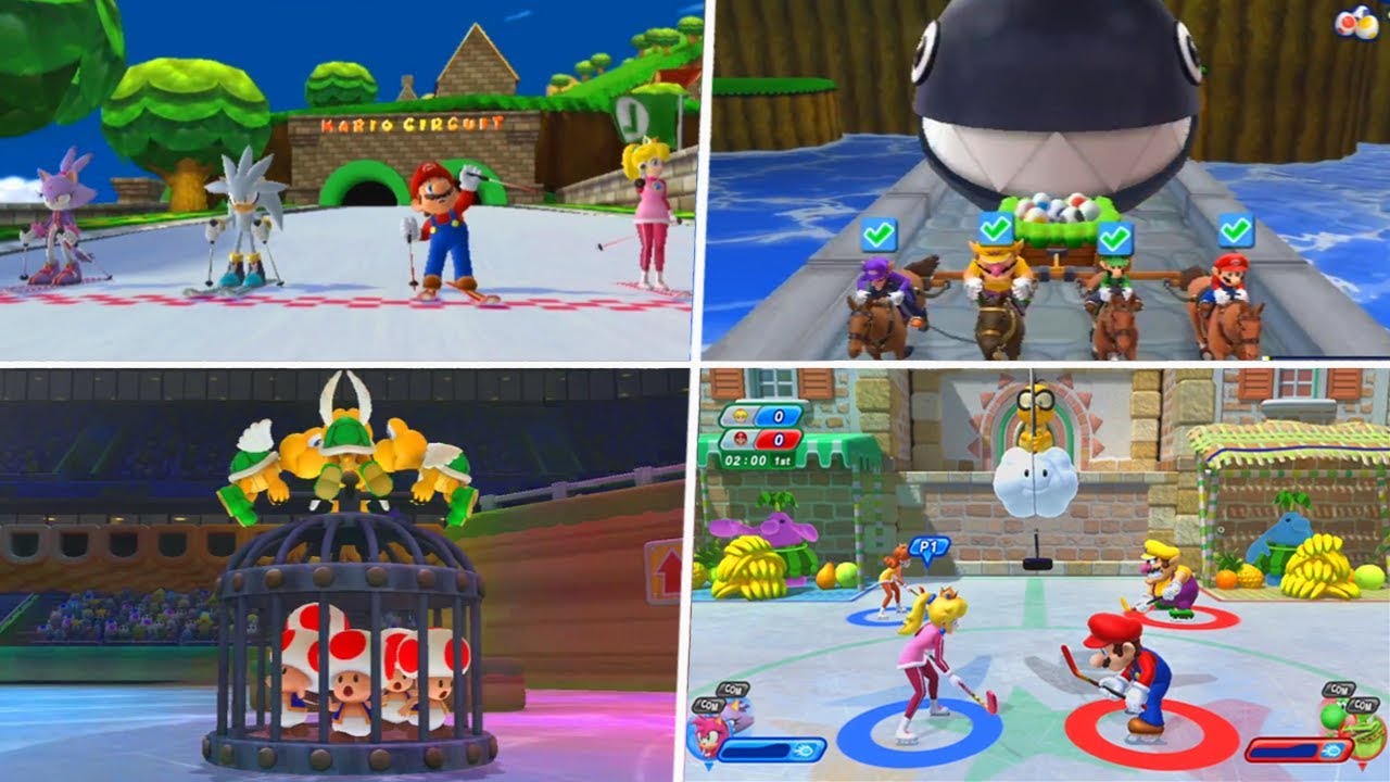 Evolution of Super Mario References in Mario & Sonic Games (2009 - 2019 ...