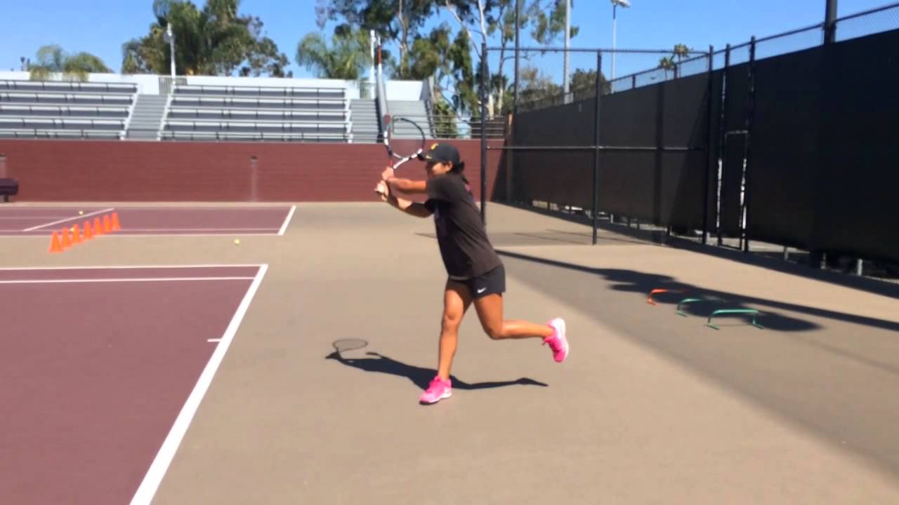 Pancaking The Backhand - YouTube