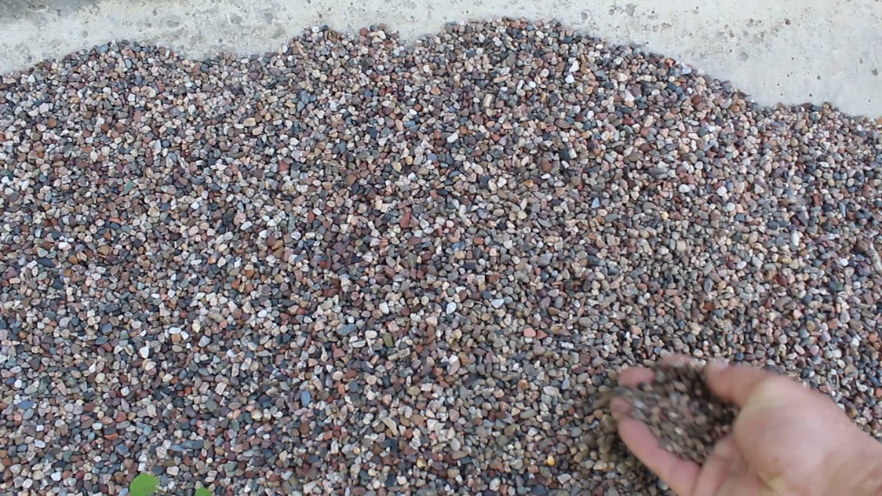 Arizona River Rock Birds Eye Pebbles - YouTube