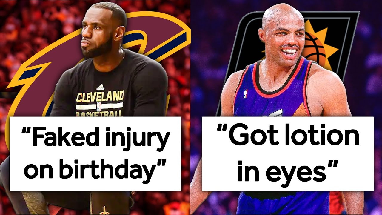 11 WORST Reasons Players Missed NBA Games! - YouTube